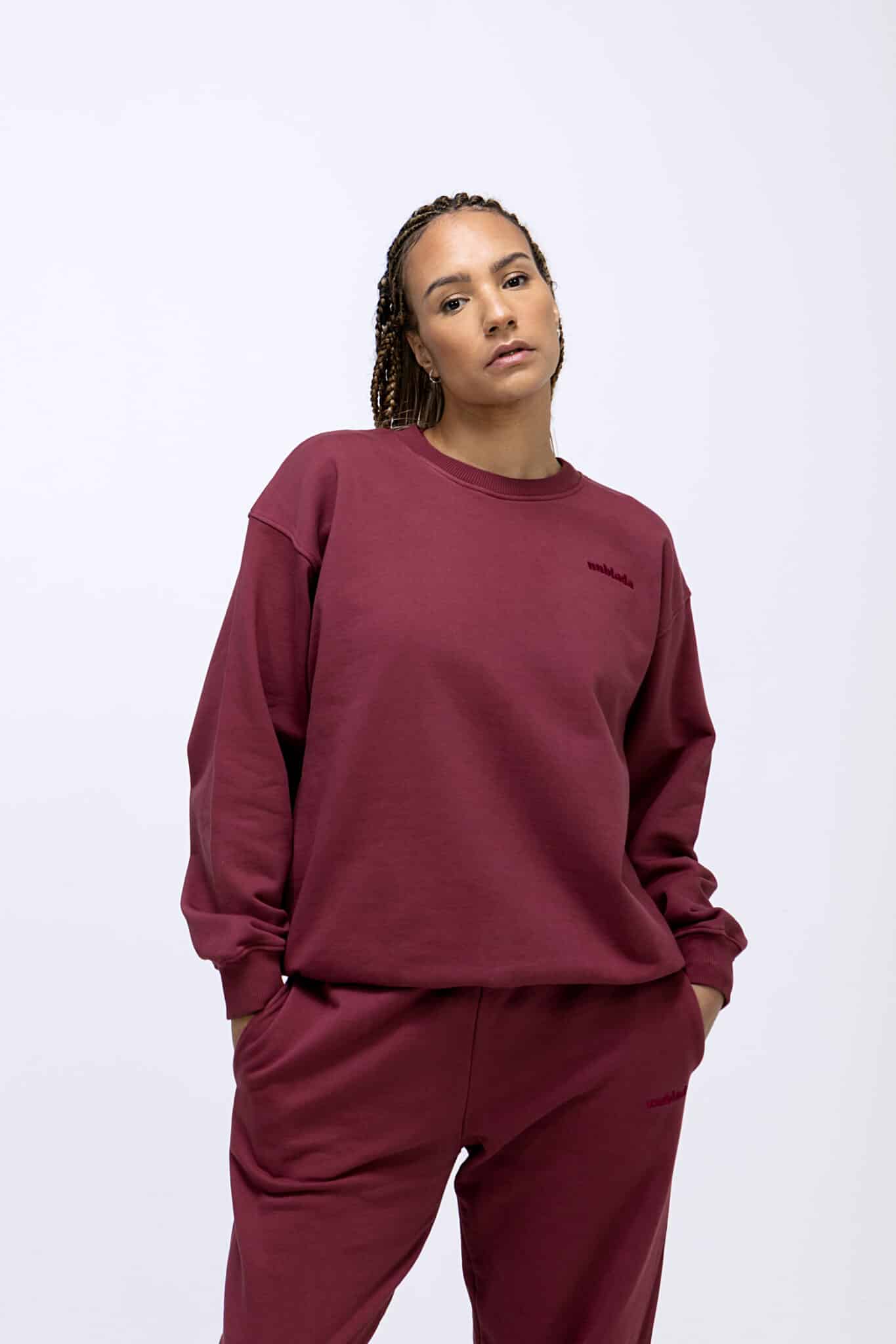 SWEATER - RUBY RED – NUBLADASHOP