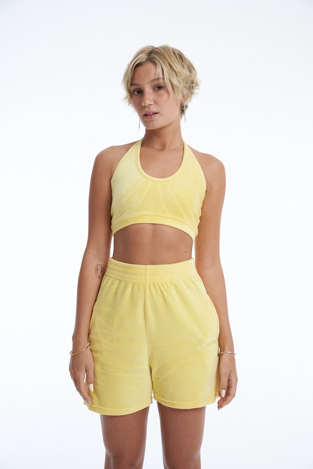 SUNKISS CROP TOP - Yellow Lemonade – NUBLADASHOP