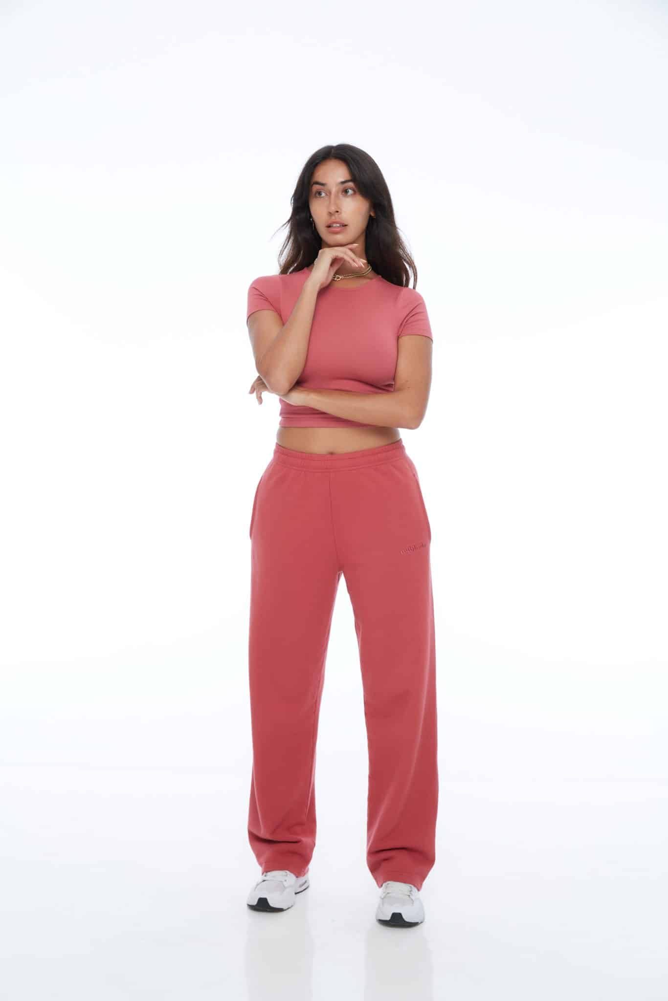STRAIGHT JOGGER - RASPBERRY – NUBLADASHOP